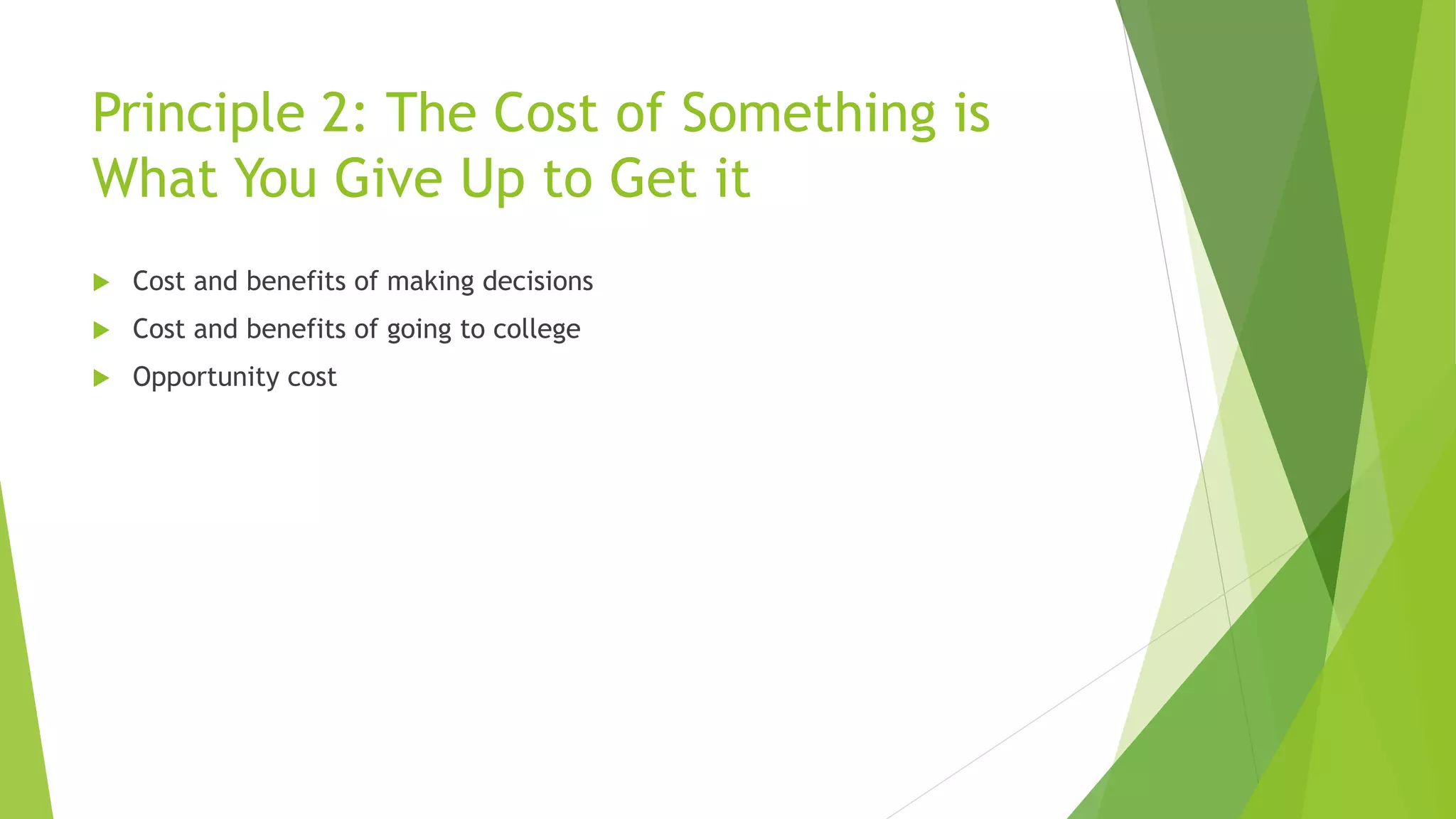 Ten principles of economics | PPTX