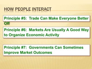 Ten Principles of Economics | PPTX