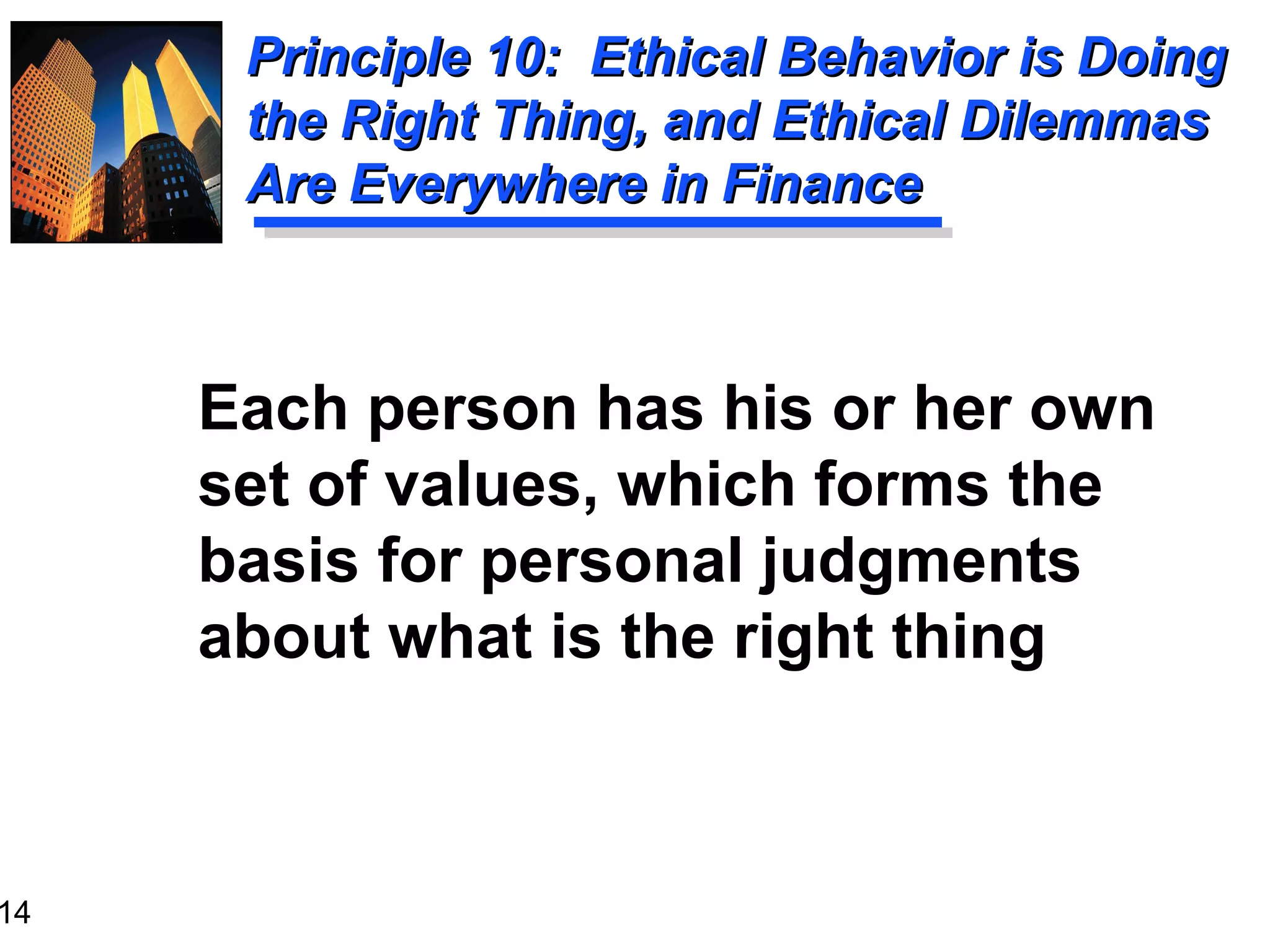 Ten principles of fm | PPT
