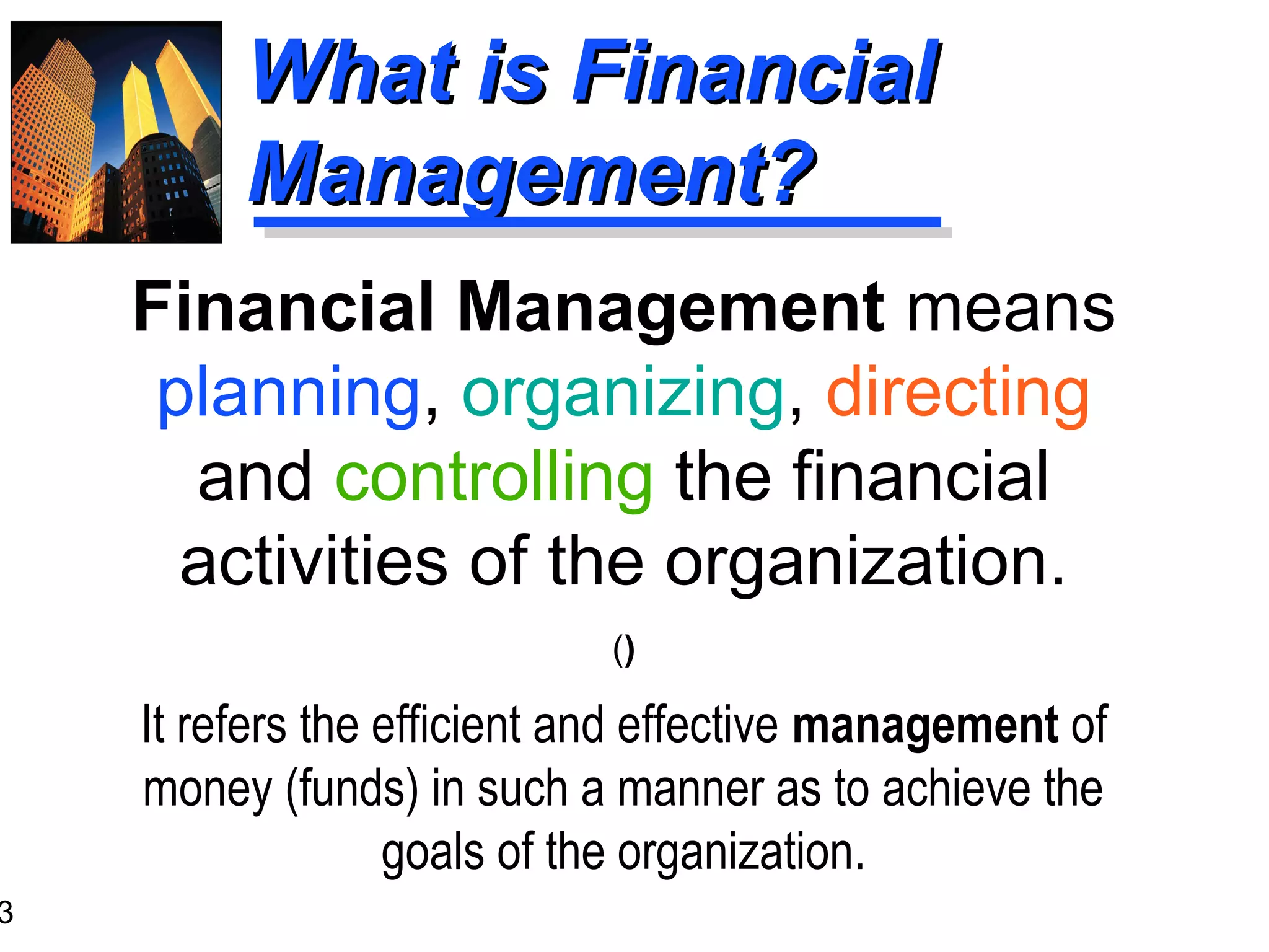Ten principles of fm | PPT
