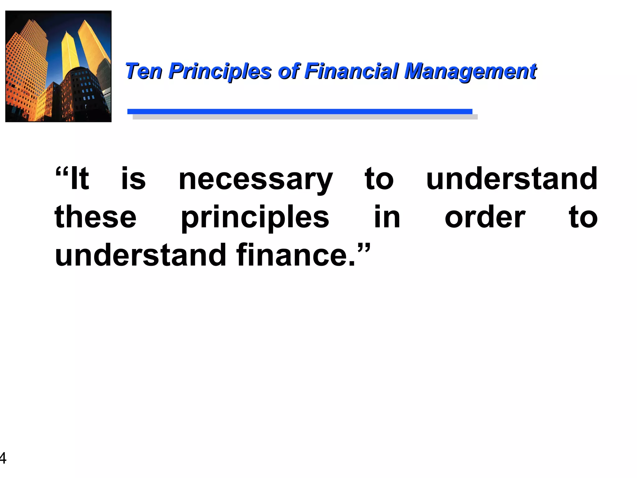 Ten principles of fm | PPT