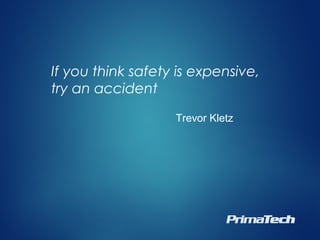 Ten process safety maxims | PPT