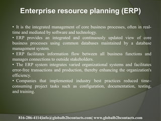 Tenrox erp technology users list | PPT