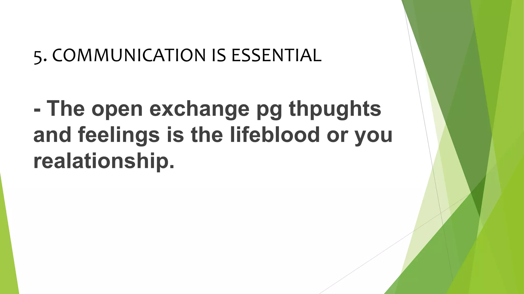 Ten rules for finding love and creating long lasting authentic relationships | PPTX