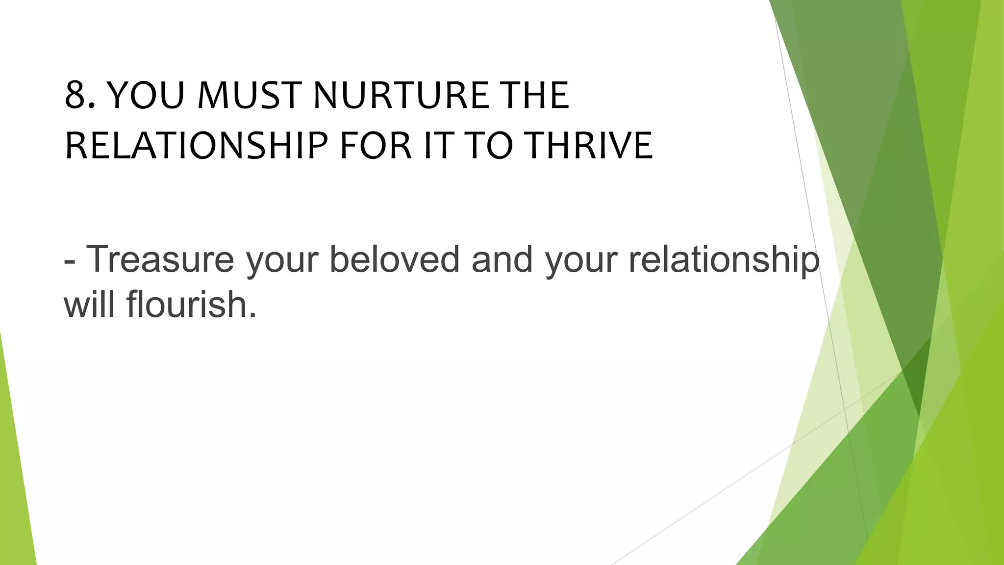 Ten rules for finding love and creating long lasting authentic relationships | PPTX