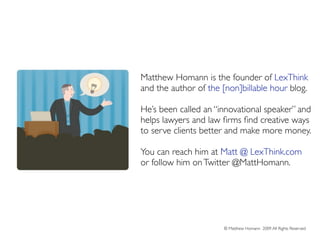 Ten Rules For Presentations by Matthew Homann | PPT