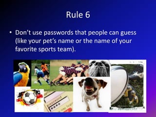 Ten Rules Of Internet Safety | PPT