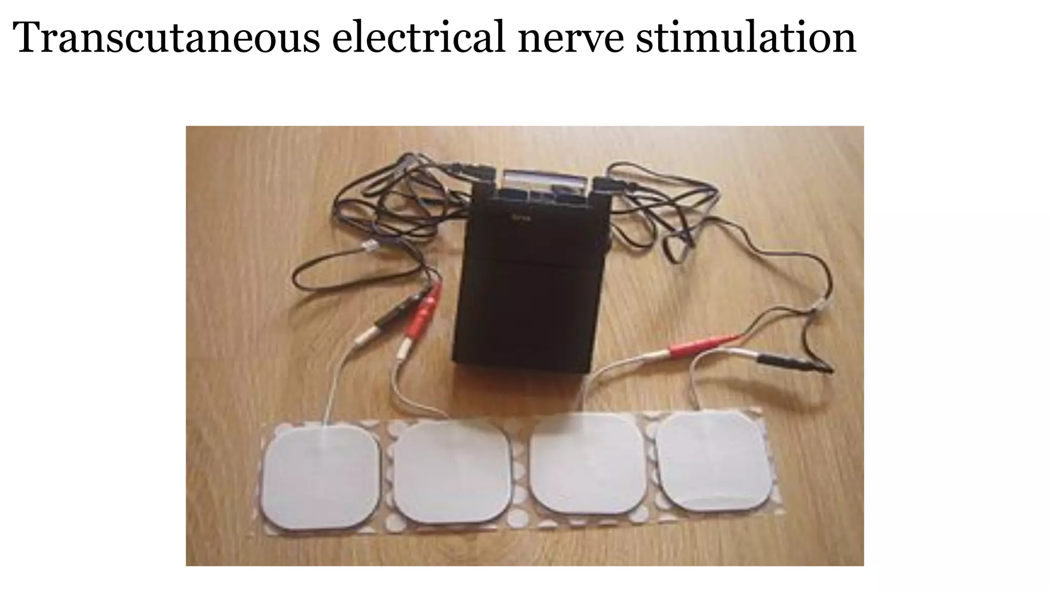 Transcutaneous Electrical Nerve Stimulator (TENS) | PDF