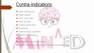 TRANSCUTANEOUS ELECTRICAL NERVE STIMULATION (TENS) BY MINED ACADEMY | PPT