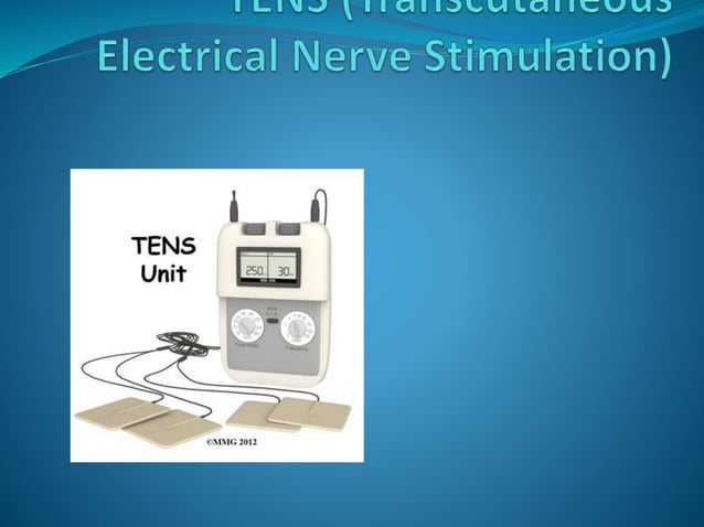 Tens | PPT | First Aid | Injuries