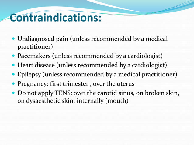 Tens | PPT | First Aid | Injuries