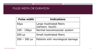 Transcutaneous Electrical Nerve Stimulation (TENS) I Physiotherapy: Dr ...