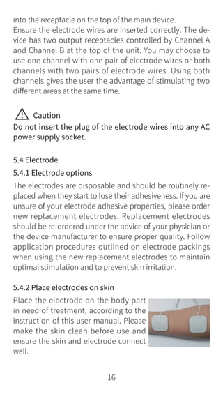 Manual Tens - Ems | PDF