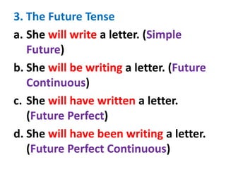 Tense | PDF