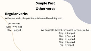 English tenses, simple past, present and present perfect | PDF
