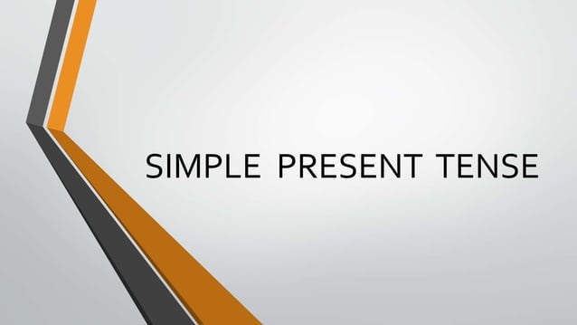 Present Tense | PPT