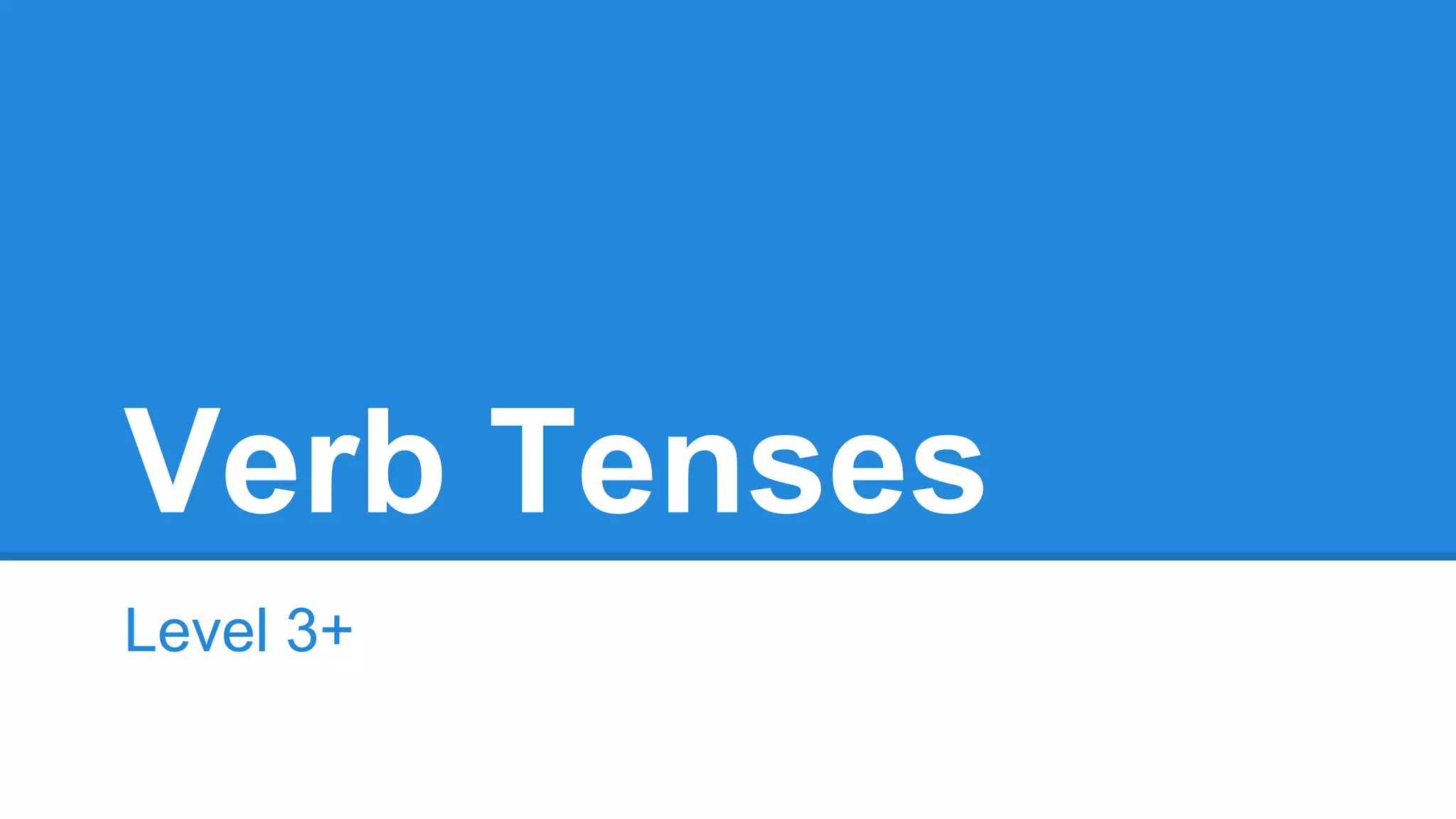 Tense and Aspect | PPTX