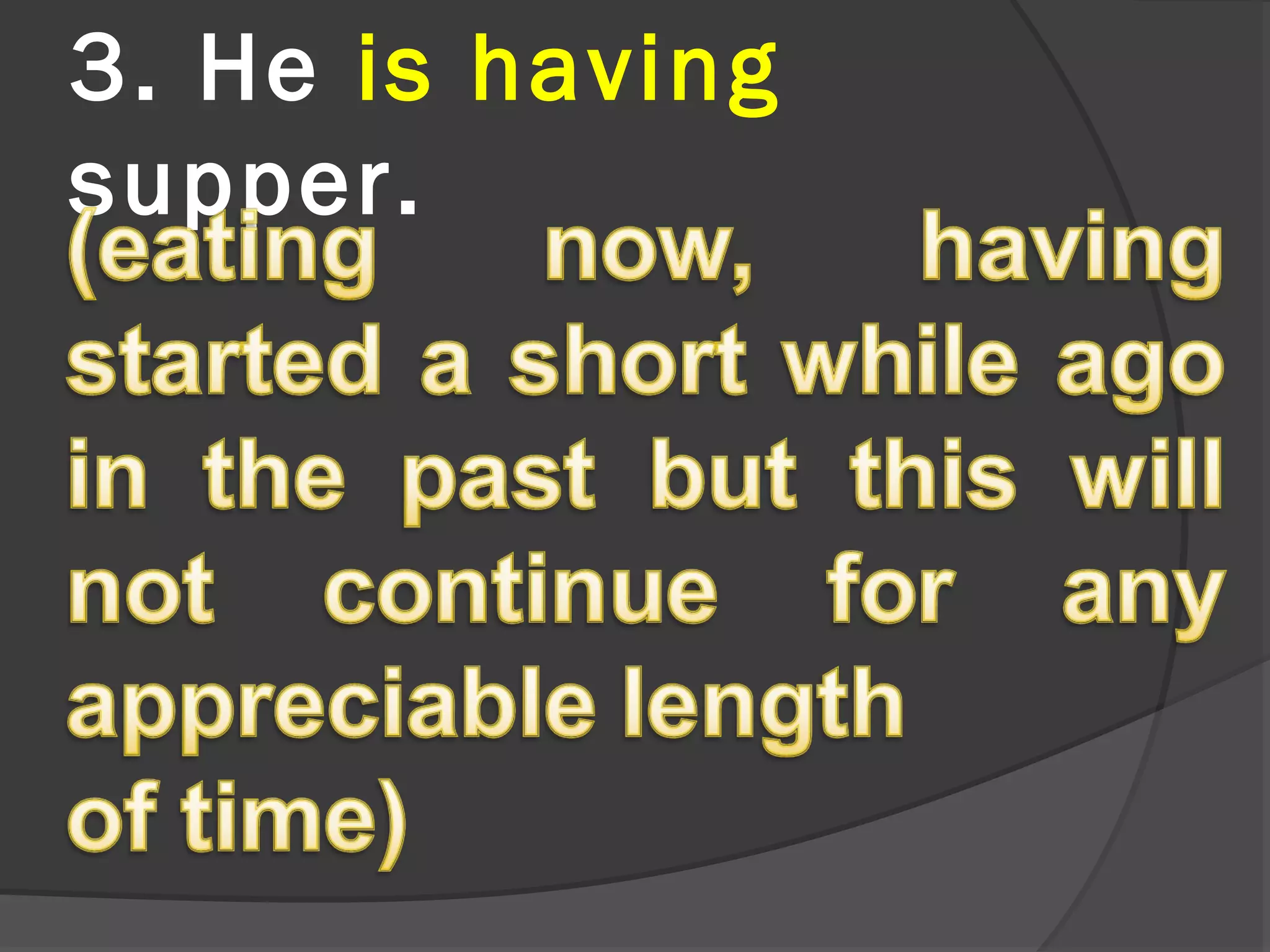 Tense and aspect -clt framework | PPT