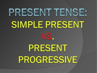 Tense and aspect -clt framework | PPT