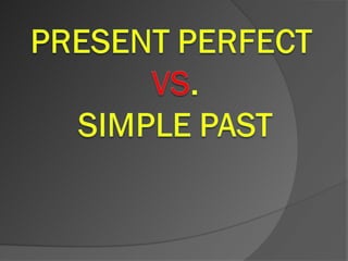 Tense and aspect -clt framework | PPT