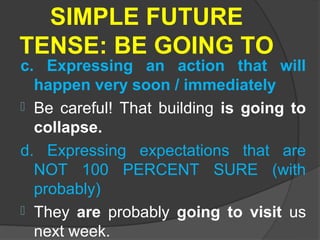 Tense and aspect -clt framework | PPT