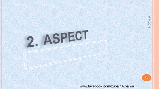 Tense, aspect, mood and evidentiality | PPTX