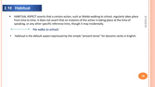 Tense, aspect, mood and evidentiality | PPTX