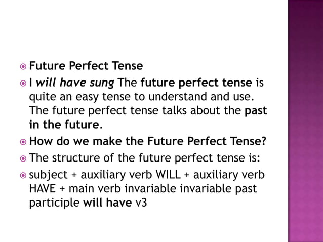 Tense & aspect system by mehwish ali khan | PPTX