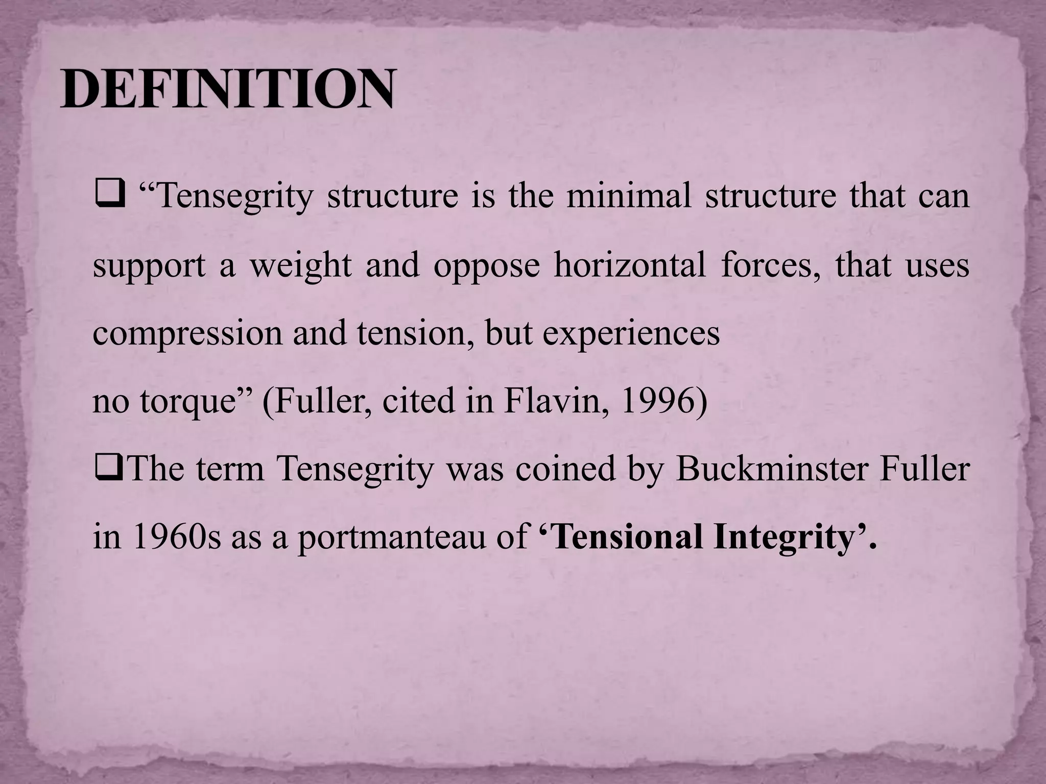 Tensegrity | PPTX