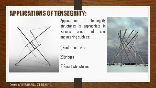 TENSEGRITY - Smart Structures - G@T | PPT