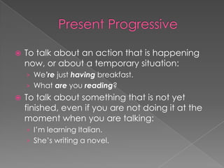 Tenses | PPT