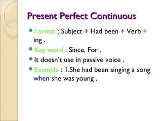 Tenses | PPT