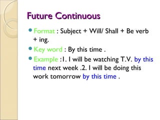 Tenses | PPT