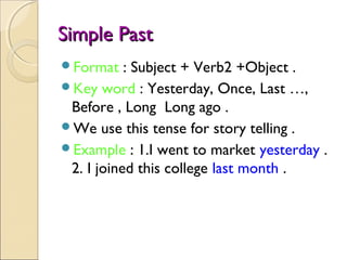 Tenses | PPT