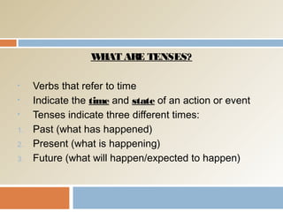 Tenses | PPT