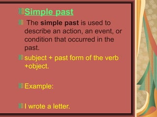 Tenses | PPT