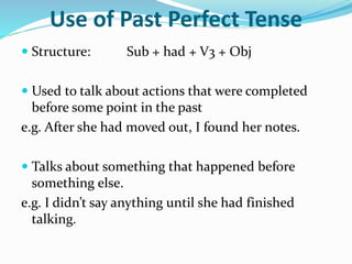 Tenses | PPT