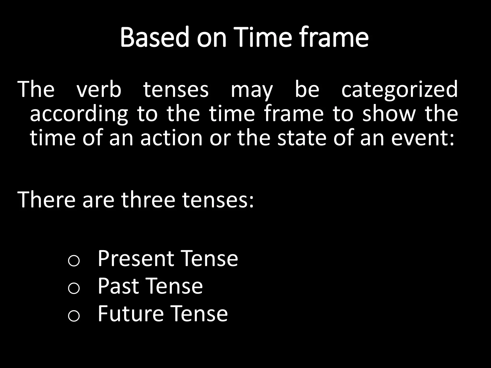 Tenses | PPTX