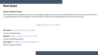 Tenses | PPTX