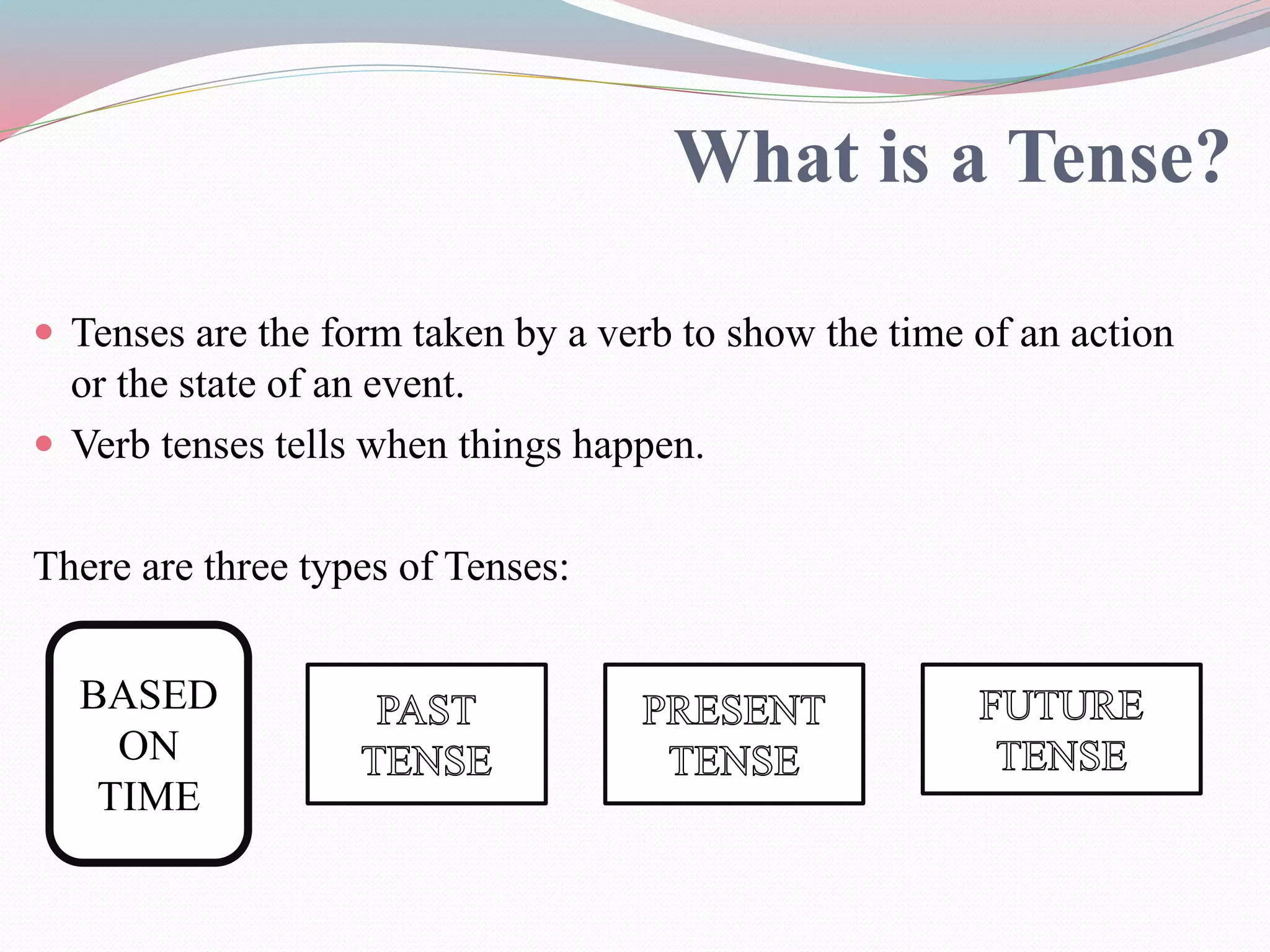 Tenses | PPTX