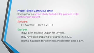 Tenses English Grammar Topic. | PPTX