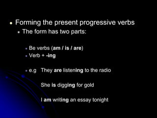 this slide teaches about the tenses to the primary school kids. | PPTX