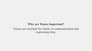 Mastering English Tenses: A Complete Overview | PPT