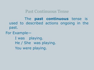 TENSES past present and future tenses with examples and structures | PPT