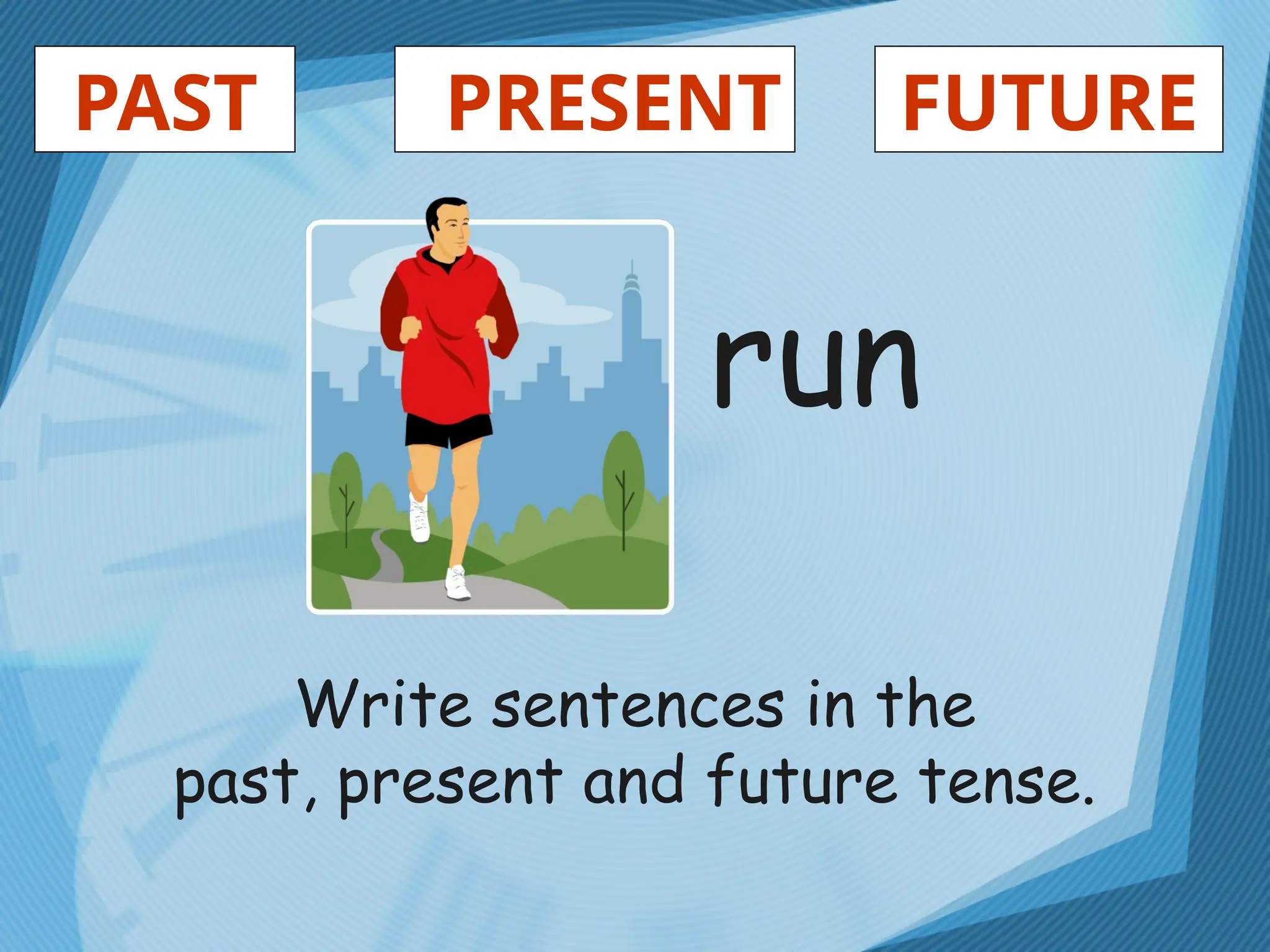 tenses verbs in the past , future & present.pptx