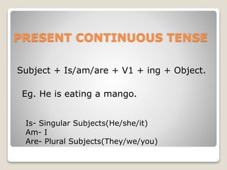 Tenses in English | PPTX