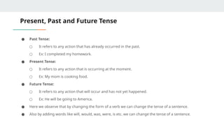 Comprehensive Exploration of English Tenses and Their Practical ...