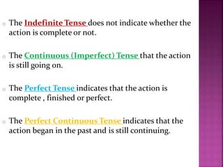 Tenses lesson no 1 | PPTX