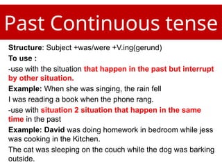 tenses 2.pptx, about all the tenses required to make sentence structure ...