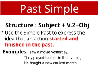 tenses 2.pptx, about all the tenses required to make sentence structure ...